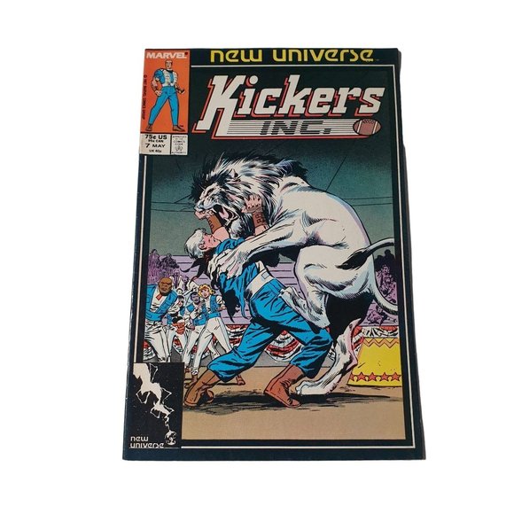 Marvel | Other | Kickers Inc Comic Book May 987 Collector Bagged ...